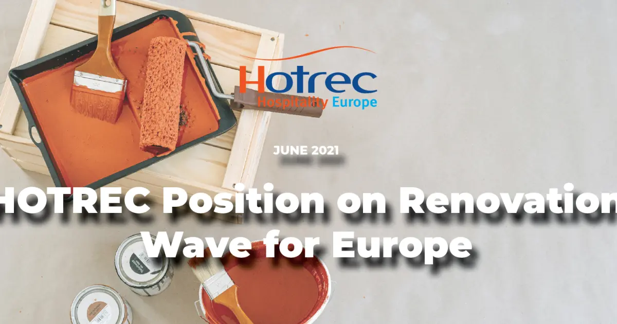 HOTREC position on Renovation Wave for Europe | HOTREC – European ...